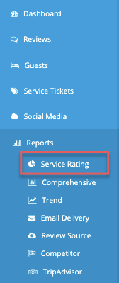Your Service Rating Report