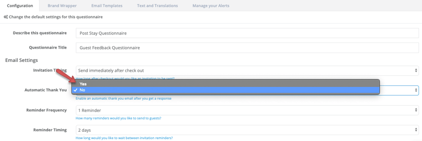 Automated Thank You Mails