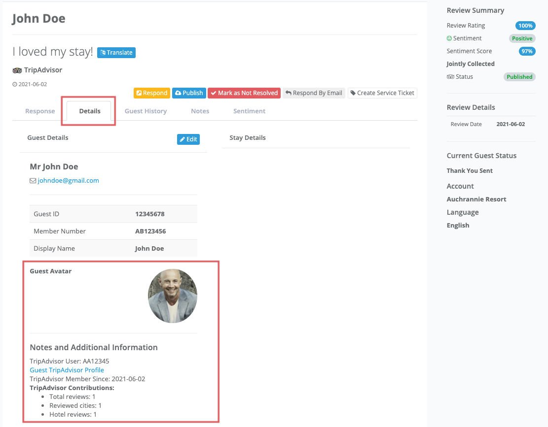 Understanding your Tripadvisor guest data